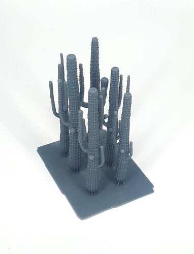 Pimp My Miniatures DIO-011 Cactus medium size set (long shape / 6 pcs)