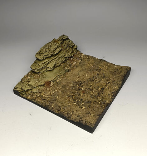 Pimp My Miniatures DIO-054 Desert stone base (15 x 15 cm)