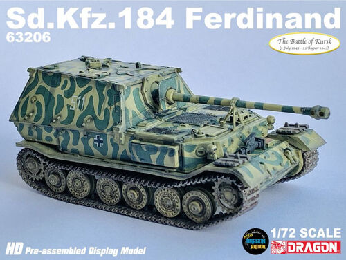 Dragon Armor 63206 Sd.Kfz.184 Ferdinand s.Pz.Jg.Abt.654 - Kursk 1943