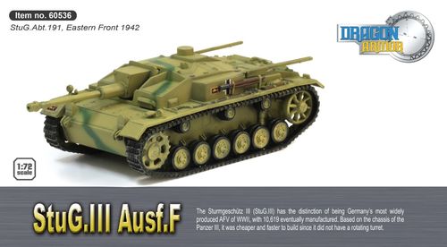 Dragon Armor 60536 StuG.III Ausf.F StuG.Abt.191, Eastern Front 1942