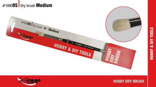 Mirage-Hobby 100095 Dry Brush - Medium