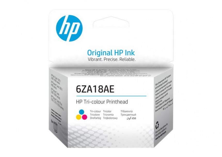 SUP INK HP 6ZA18AE Tri-Color Printhead