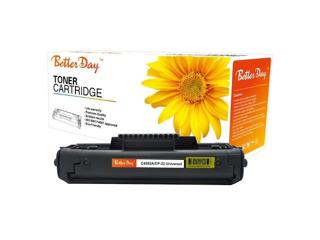 Toner BetterDay 1100 C4092A EP-22 zam. kaseta za HP/Canon  2.5k (bez cipa)