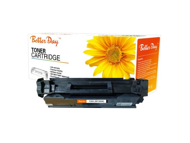 Toner BetterDay 136X, W1360X M211/M236 zam. kaseta za HP 2.6k (sa cipom)