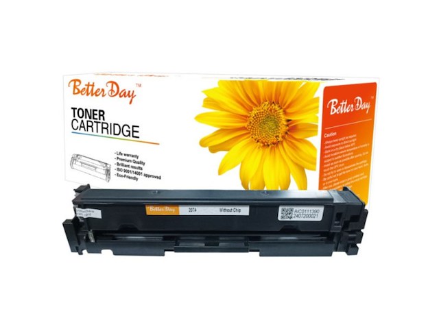 Toner BetterDay 207A(W2211A cip) M255/M283 crg067 zam. kaseta za HP  Cyan 1.6k (sa cipom)