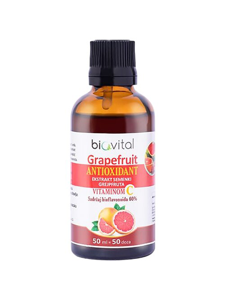 Original Grapefruit Antioxidant, Biovital, 50 ml