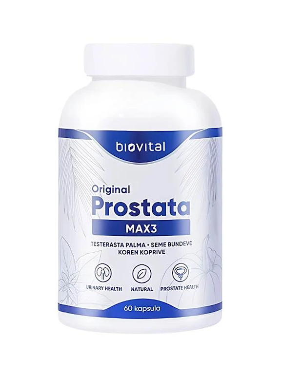 Original Prostata Max3, Biovital, 60 kapsula
