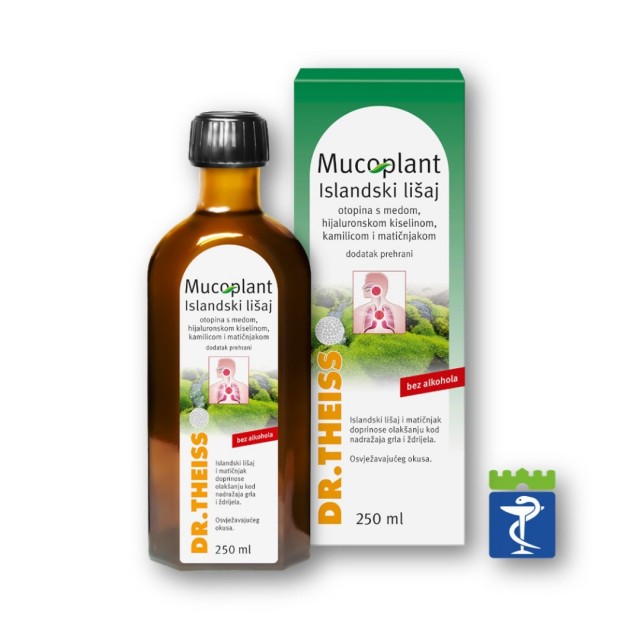 MUCOPLANT SIRUP SA ISLANDSKIM LIŠAJEM 250ML