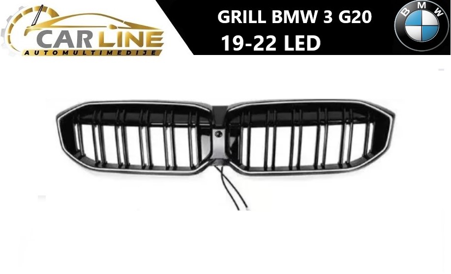 BMW 3 G20 PREDNJI GRILL 19-22 LED