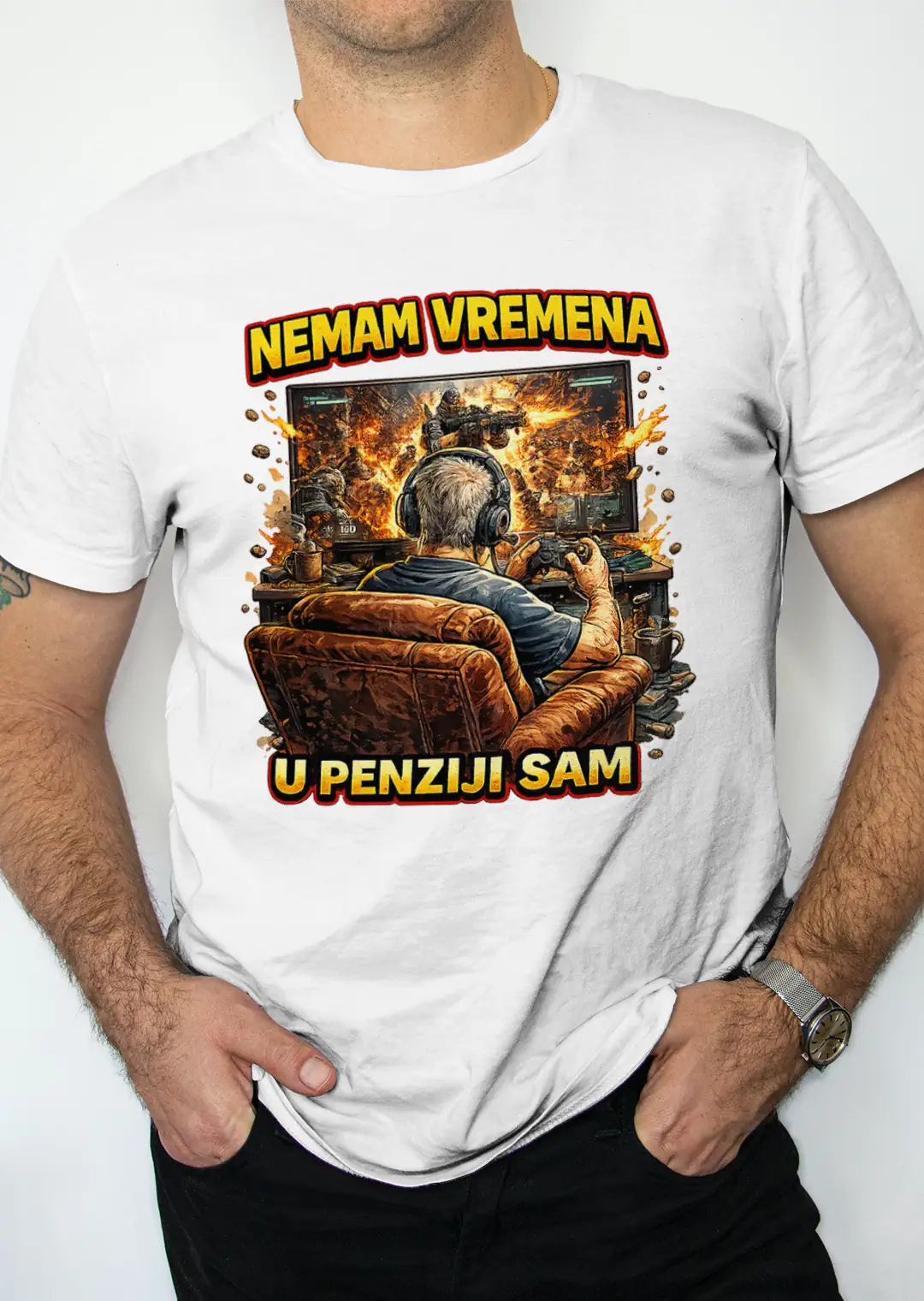 Majica – Nemam vremena u penziji sam v2