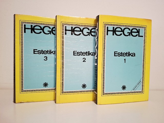 Estetika komplet 1-3  - Hegel