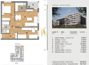 Prodaja Stan - Novi Sad, Južni Telep