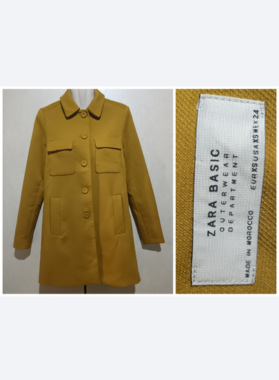 ZARA Basic kaput / mantil    s
