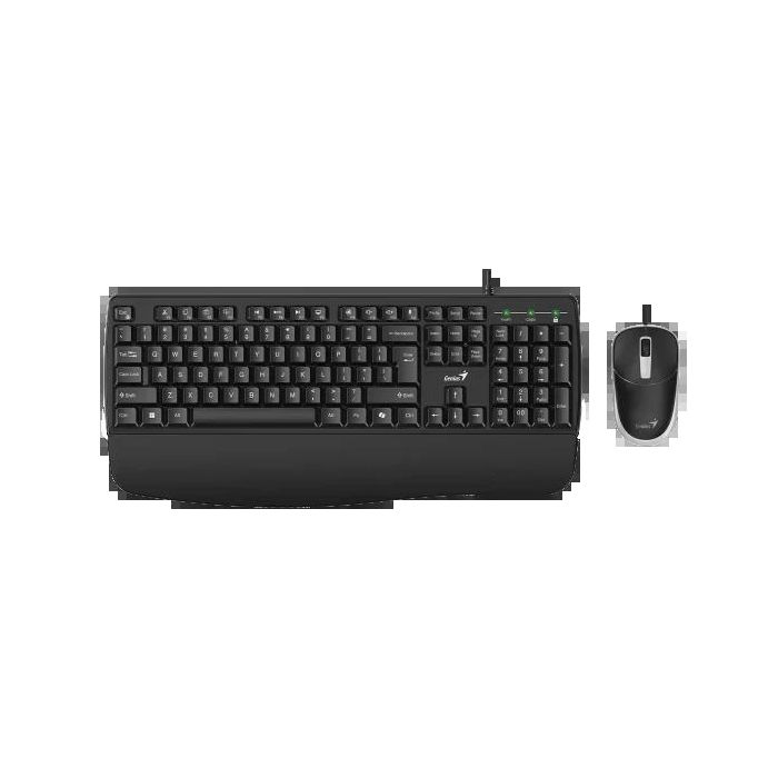 Tastatura + miš Genius KM-123 USB US crna