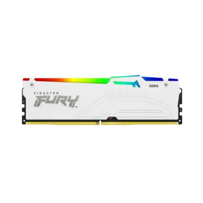 RAM DDR5 Kingston 32GB (2x16) 6000Mhz C30 FURY Beast White RGB KF560C30BWEAK2-32