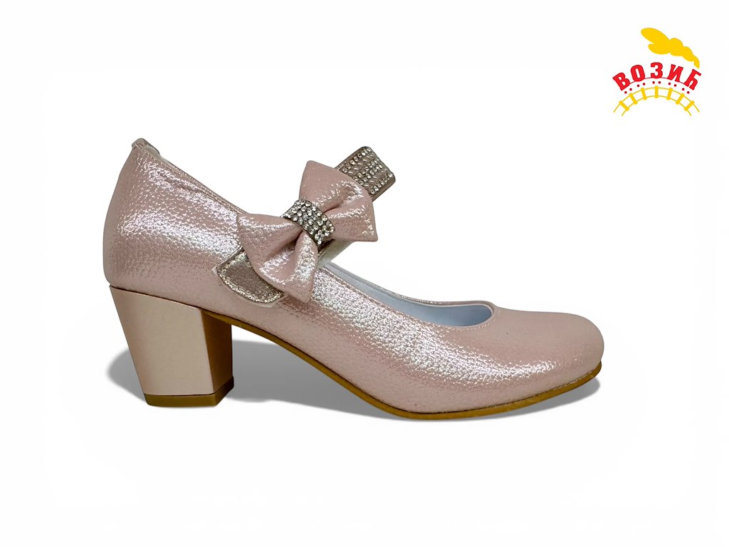 SF pink ribbon heels