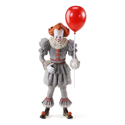 Kolekcionarska figurica - Bendyfig, Universal Pictures, Pennywise, It, Bendable, 19 cm