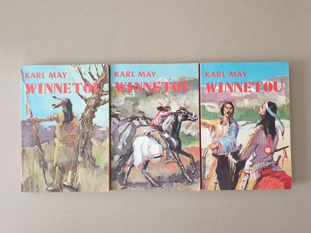 Winnetou 1-3 - Karl May, Vinetu