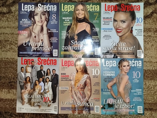 Lepa i srećna - 6 kom.