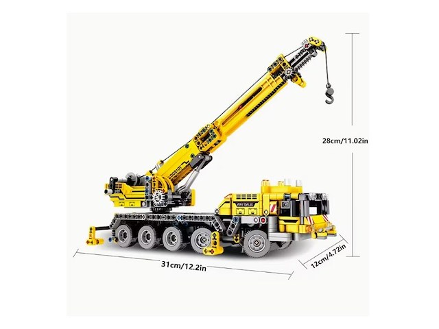 Kockice za sastavljanje - Kamion dizalica