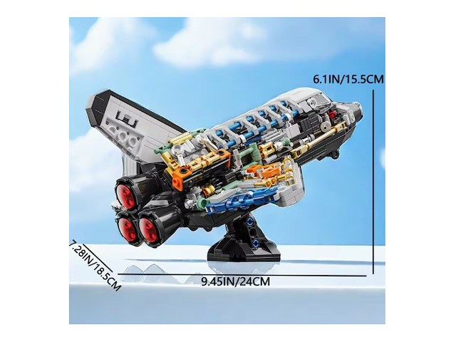 Kockice za sastavljanje - Space shuttle discovery