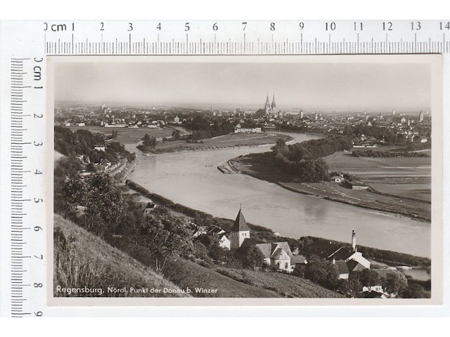 Regensburg - Punkt der Donau b. Winzer