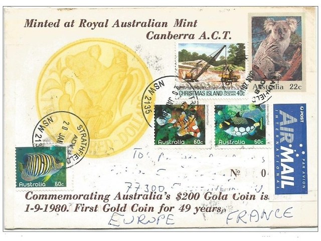 jp AUSTRALIA 2014. AIR MAIL PAR AVION