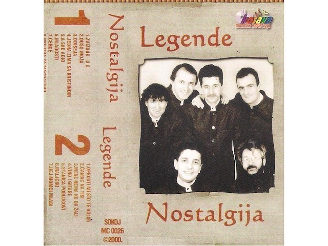 Legende – Nostalgija (KASETA) CELOFANU