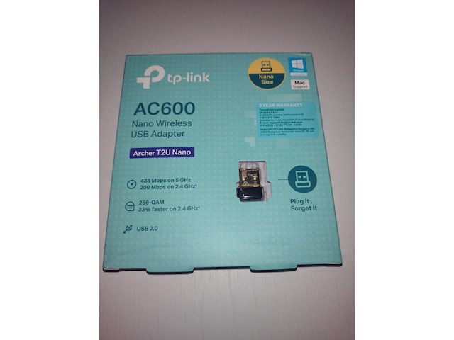 TP link AC600 Usb nano wireless adapter