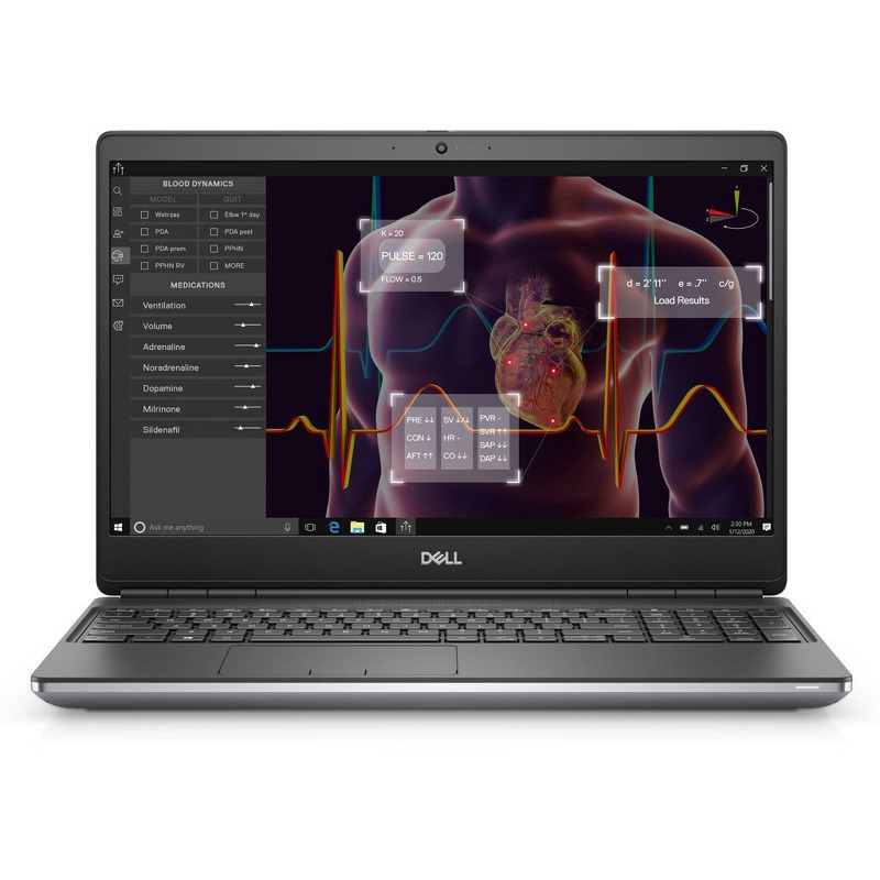 Dell Precision 7750 i7-10850H 32GB RAM 1TB NVMe SSD 17.3 FULL HD IPS RTX 4000 8GB WIN 11 PRO