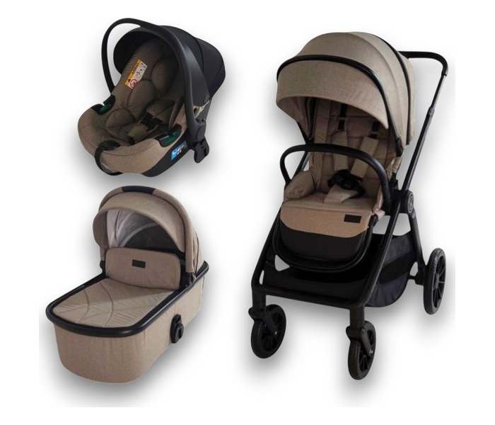 BBO KOLICA ZA BEBE 3u1 (D1) VOYAGE - MUD MELANGE