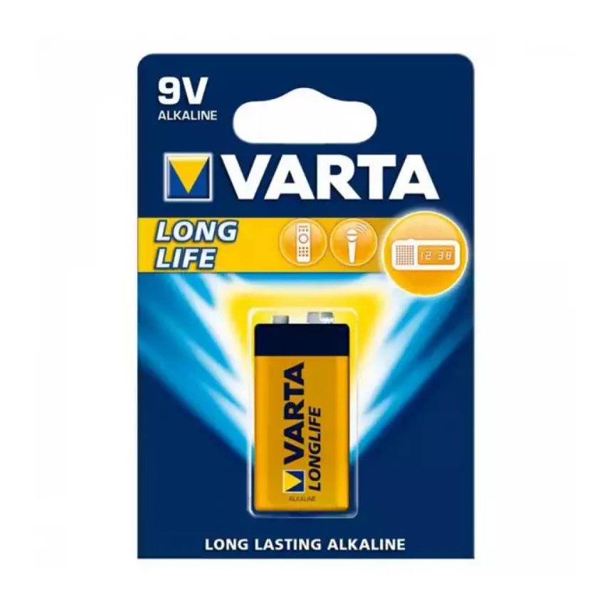 Baterija Varta 6LR61 Longlife 9V, nepunjiva