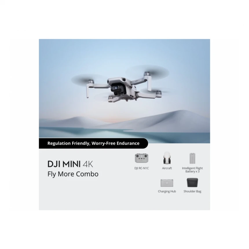 Dron DJI Mini 4K Fly More Combo (EU)
