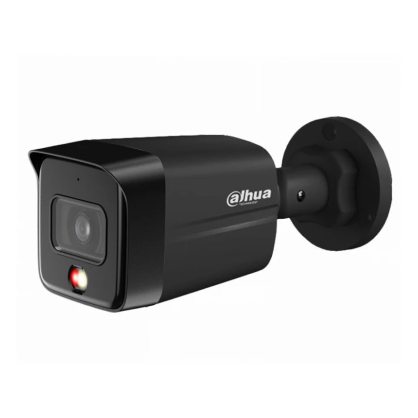 DAHUA IPC-HFW1639TC-A-IL-0280B-S6-BLACK 6MP Entry Smart Dual Light Fixed-focal Bullet Network kamera