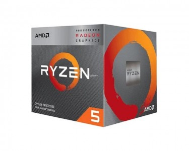 AMD Ryzen 5 3400G 4 cores 3.7GHz (4.2GHz) Box (YD3400C5FHBOX)