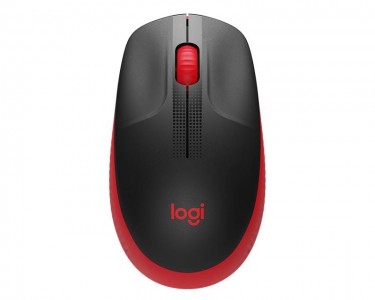 LOGITECH M190 Full-Size Wireless crveni miš