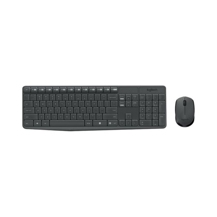 Tastatura Logitech MK235 Membranska / Wireless / Bežična / Black-Gray