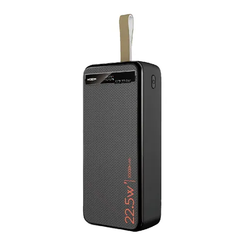 Power Bank prenosiva baterija Moxom MX-PB156 fast charging 30000mAh SCP22.5W+ PD20W 3A crni (MS)