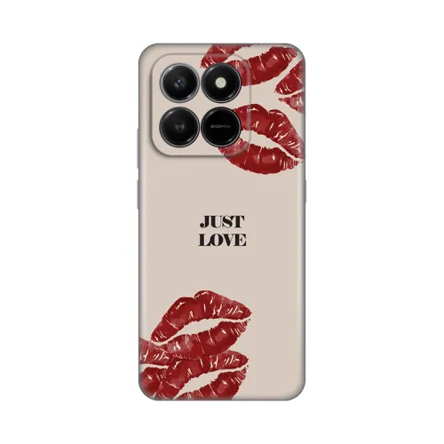Silikonska futrola - maska print Skin za Honor X7d 4G/400 Smart 5G Just Love