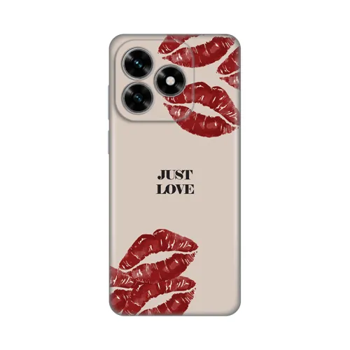 Silikonska futrola - maska print Skin za Huawei Honor X5c Plus Just Love