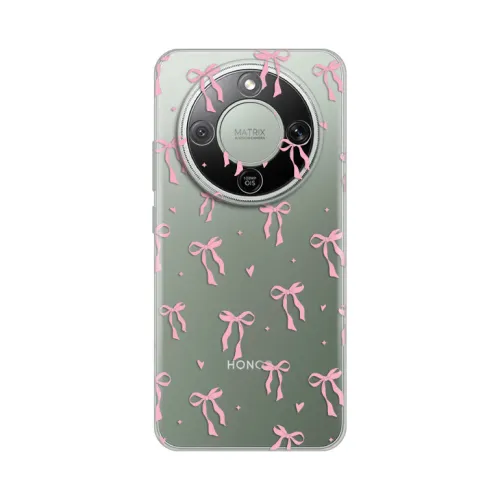 Silikonska futrola - maska print Skin za Huawei Honor Magic 8 Lite Cute Bow