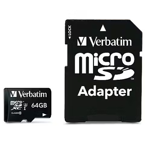 Verbatim Micro SDXC 64GB+Adapter