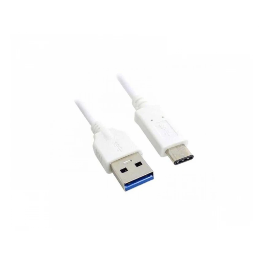 E-GREEN Kabl 3.0 USB A - USB 3.1 tip C M/M 1.5m (za Huawei) 66W, 6A beli