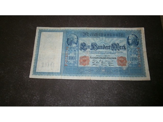 GERMANY 100 MARK 1910 ( 3 )