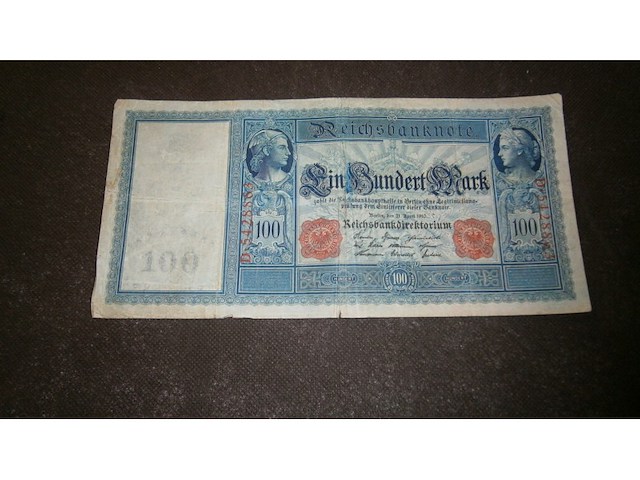 GERMANY 100 MARK 1910 ( 2 )
