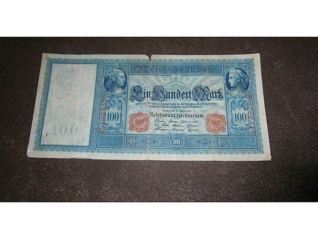 GERMANY 100 MARK 1910