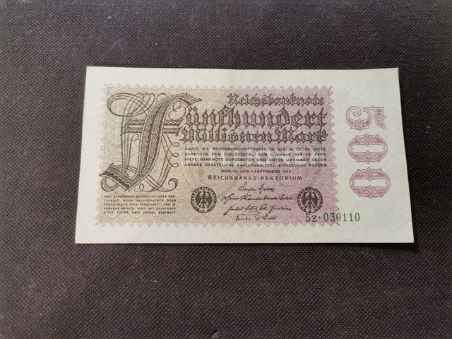 GERMANY 500.000.000 MARK 1923 ( 6 )