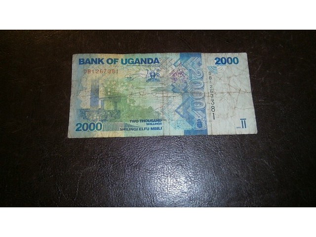 UGANDA 2000 SHILINGI