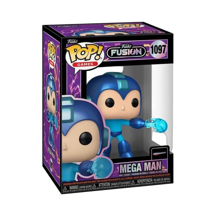 Figura Funko POP! Games Fusion S3 Mega Man with Chase