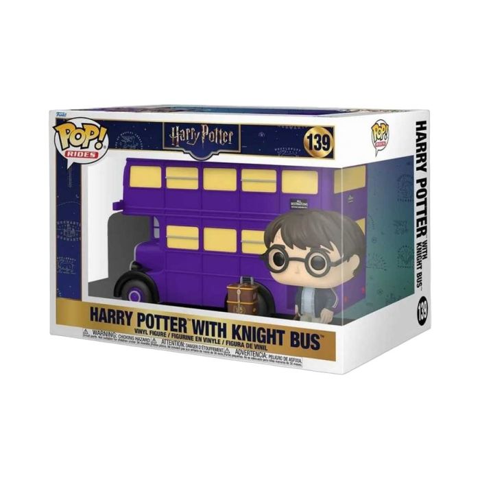 Figura Funko POP! Ride Super Deluxe Harry Potter Knight Bus